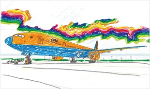 スタッフ体験塗り絵| ANAショッピング A-style